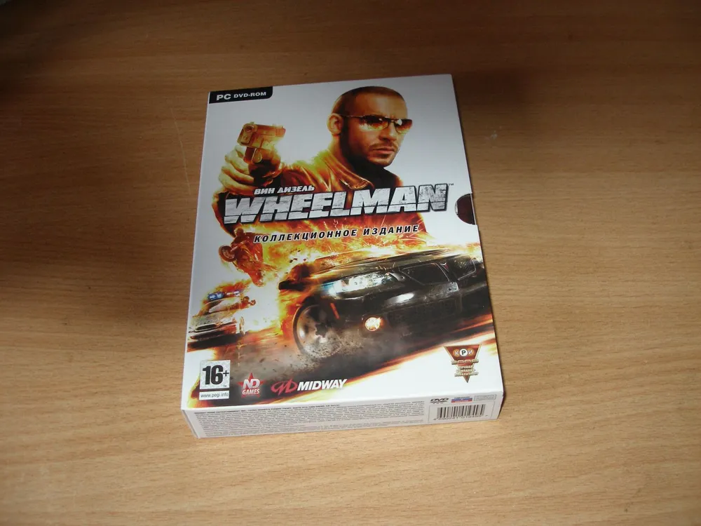 Обзор Коллекционки Wheelman от Нового Диска — Вин Дизель. Wheelman ...