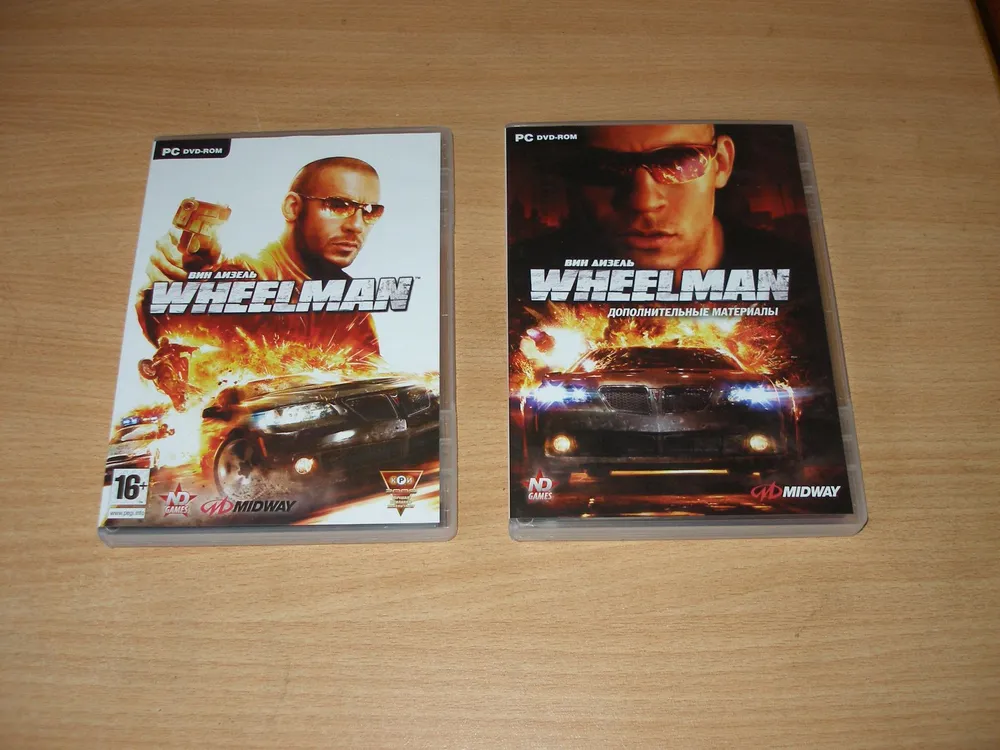 Обзор Коллекционки Wheelman от Нового Диска — Вин Дизель. Wheelman ...